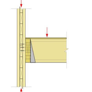 Beam Bears at Top of Column or Wall - WoodWorks | Wood Products Council