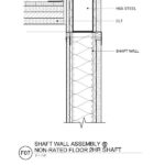 Shaft Wall Assembly at Non-Rated Floor & 2-Hr Shaft - WoodWorks | Wood ...