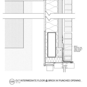 Exterior Wall Attachment to CLT Floor at Glazed Openings - WoodWorks ...