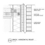 Exterior Brick Wall Attachment to CLT Floor - WoodWorks | Wood Products ...