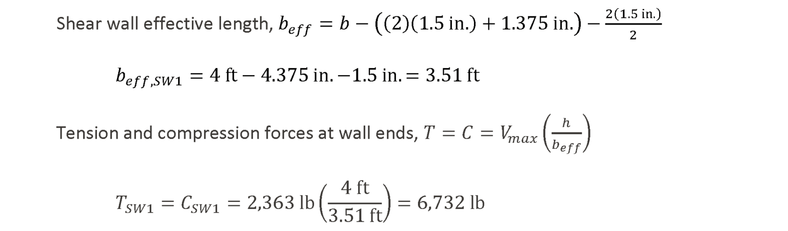 Calculating the Capacity of Multiple Shear Walls in a Line - WoodWorks ...