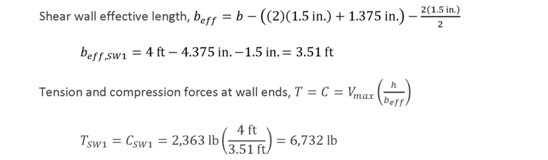 Calculating the Capacity of Multiple Shear Walls in a Line - WoodWorks ...