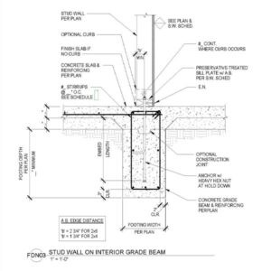 Roof Joist Parallel to Wall with Kicker Parapet-I-joist - WoodWorks ...