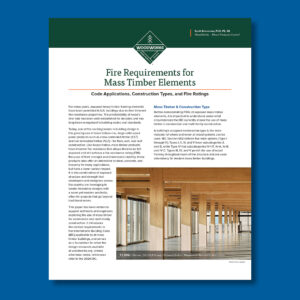 Fire Requirements for Mass Timber Elements: Code Applications ...