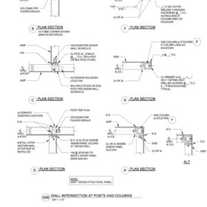 Roof Joist Perpendicular to Wall with Kicker Parapet-I-joist ...