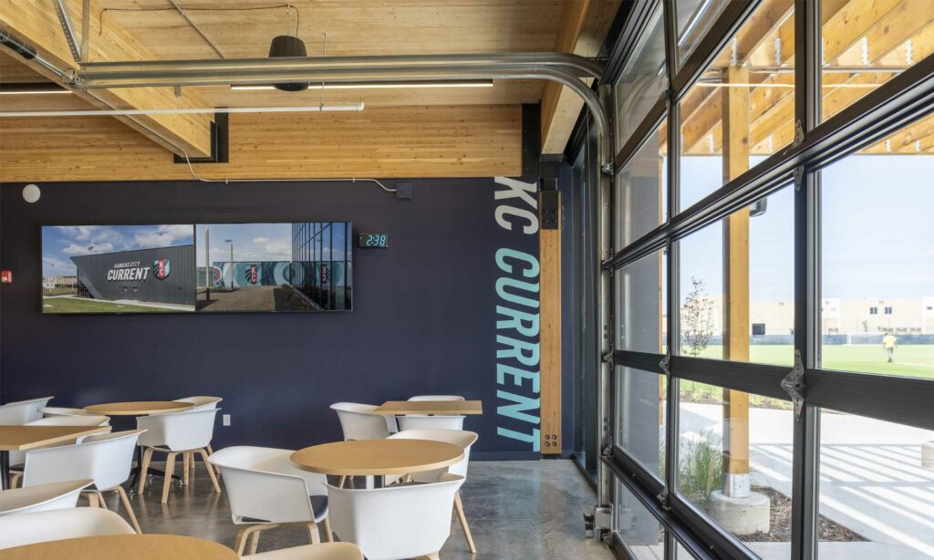 Kansas City Current Training Facility - WoodWorks | Wood Products Council