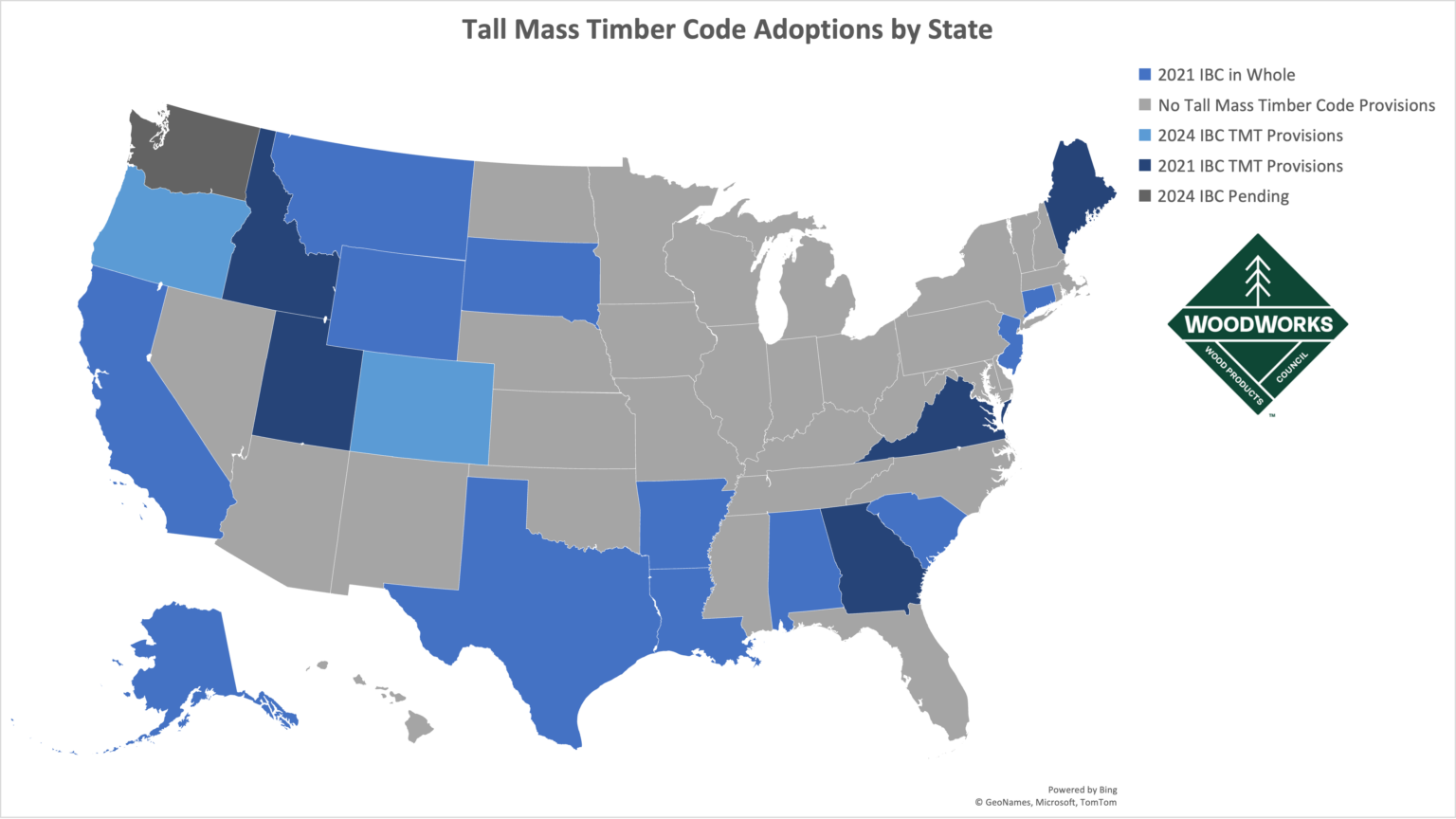 Status of Building Code Allowances for Tall Mass Timber in the IBC ...