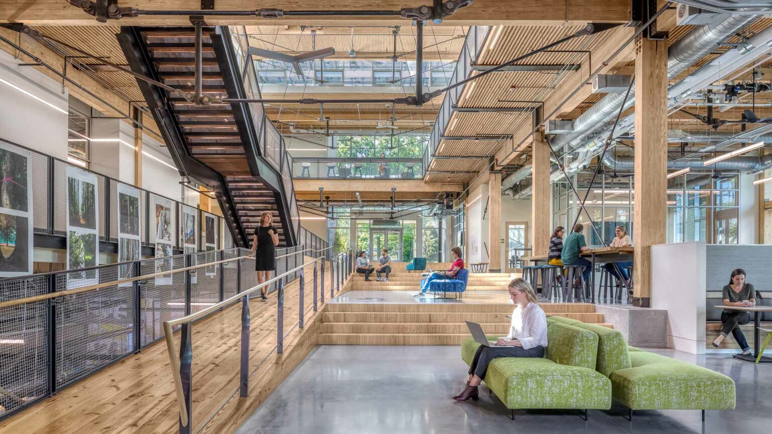 Wood for Sustainable and Biophilic Building Design - WoodWorks | Wood ...