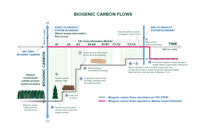 Biogenic Carbon Accounting in WBLCA Tools - WoodWorks | Wood Products ...