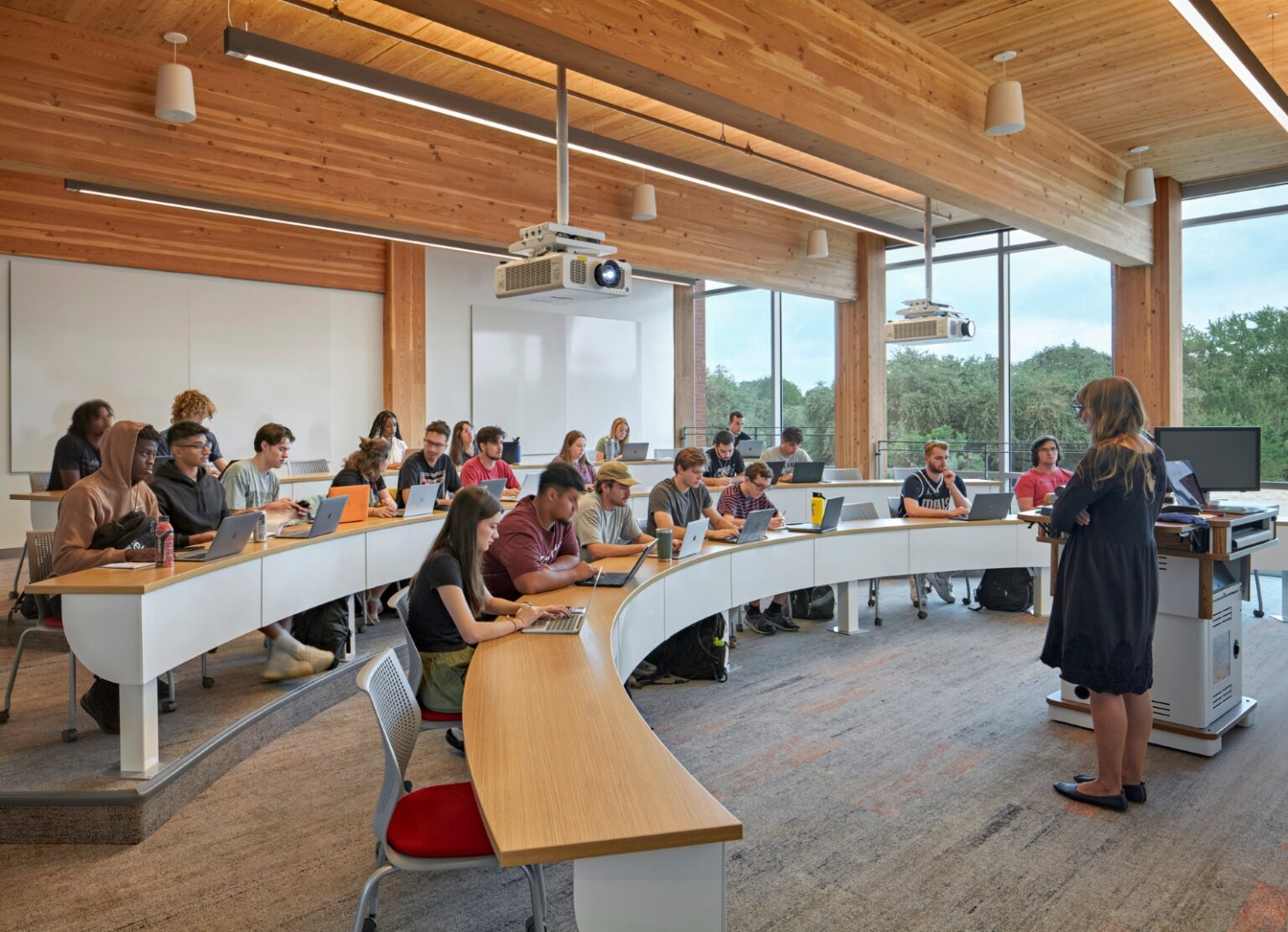 Trinity University Dicke Hall + Business and Humanities District ...