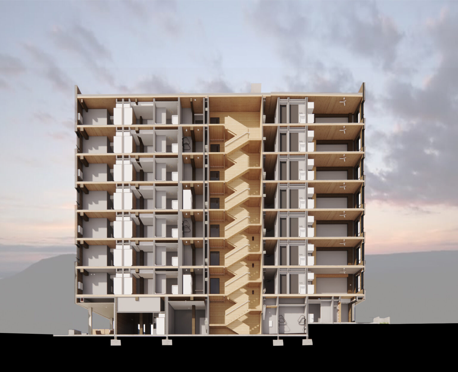 Using Podiums in Tall Wood Buildings - WoodWorks | Wood Products Council