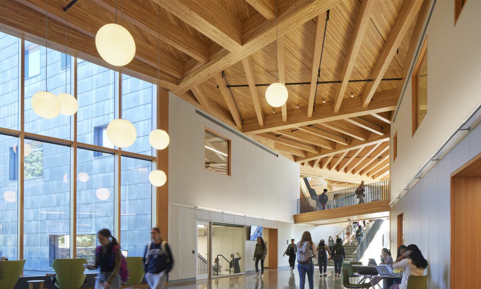 Wellesley College Science Complex - WoodWorks | Wood Products Council