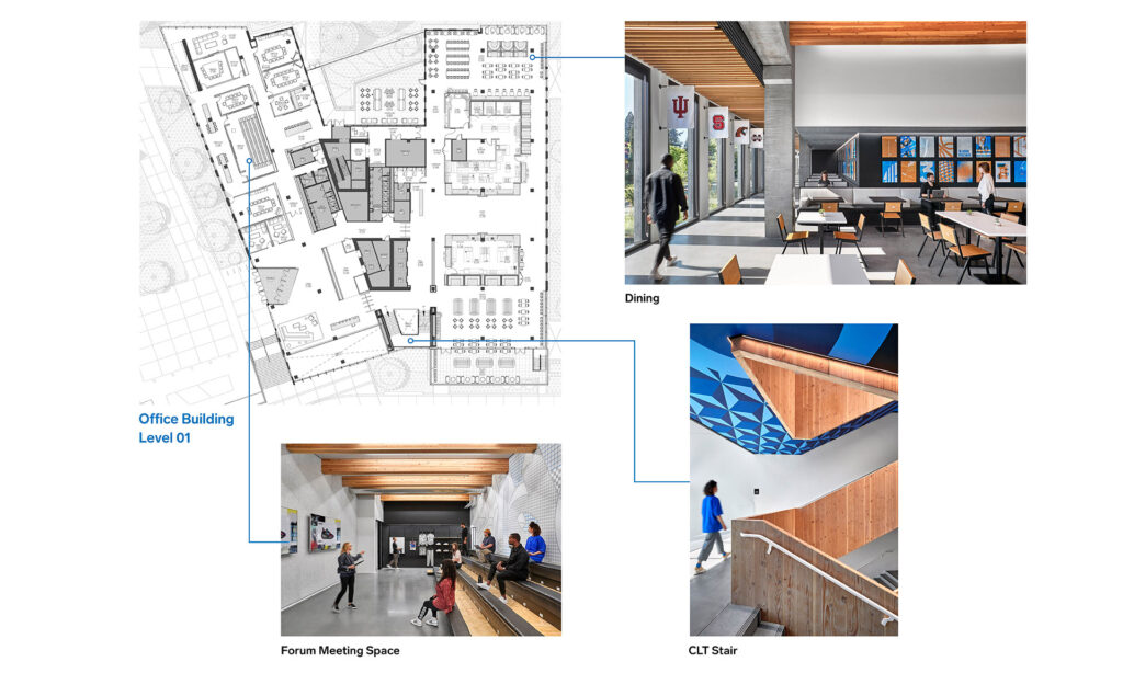 Adidas North American Headquarters - WoodWorks | Wood Products Council