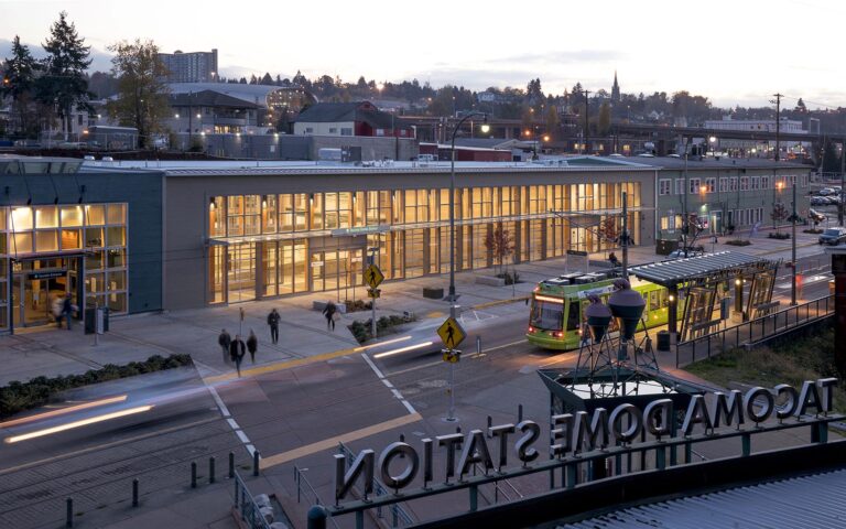 Amtrak Cascades Station at Freighthouse Square - WoodWorks | Wood ...