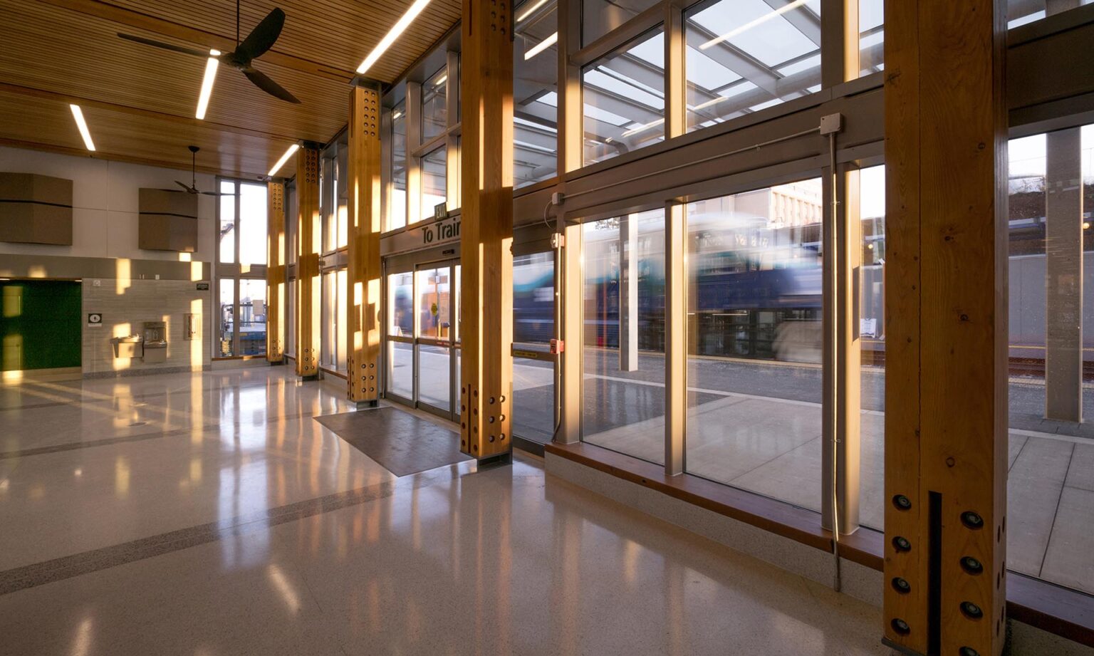 Amtrak Cascades Station at Freighthouse Square - WoodWorks | Wood ...