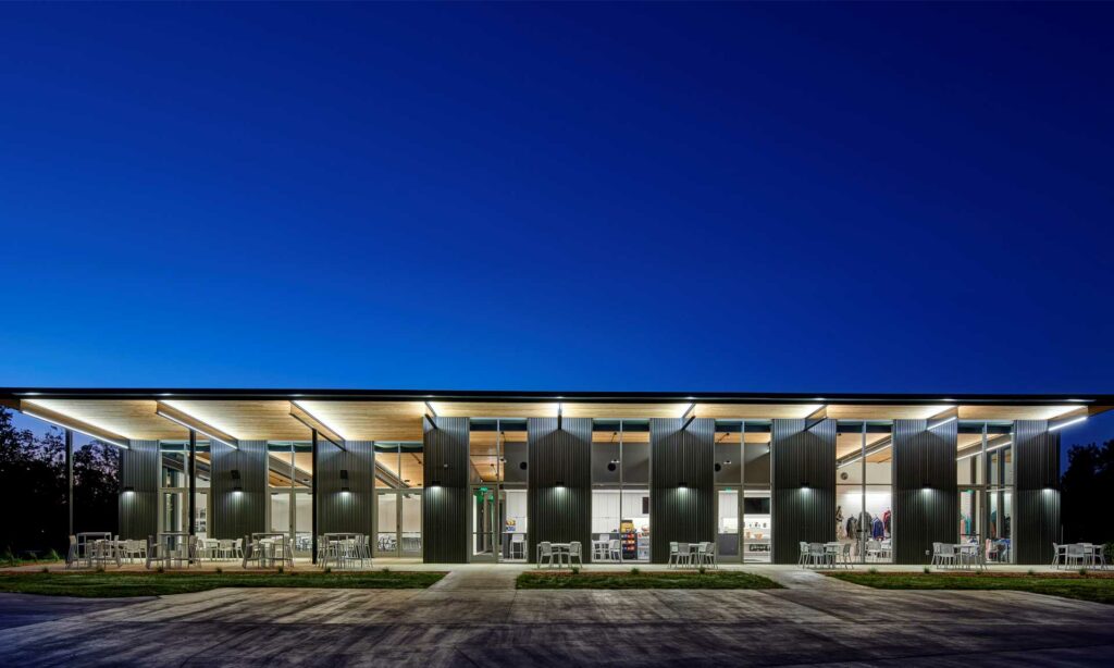 Ellis Golf Course Clubhouse - WoodWorks | Wood Products Council