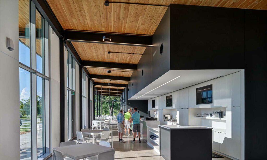Ellis Golf Course Clubhouse - WoodWorks | Wood Products Council