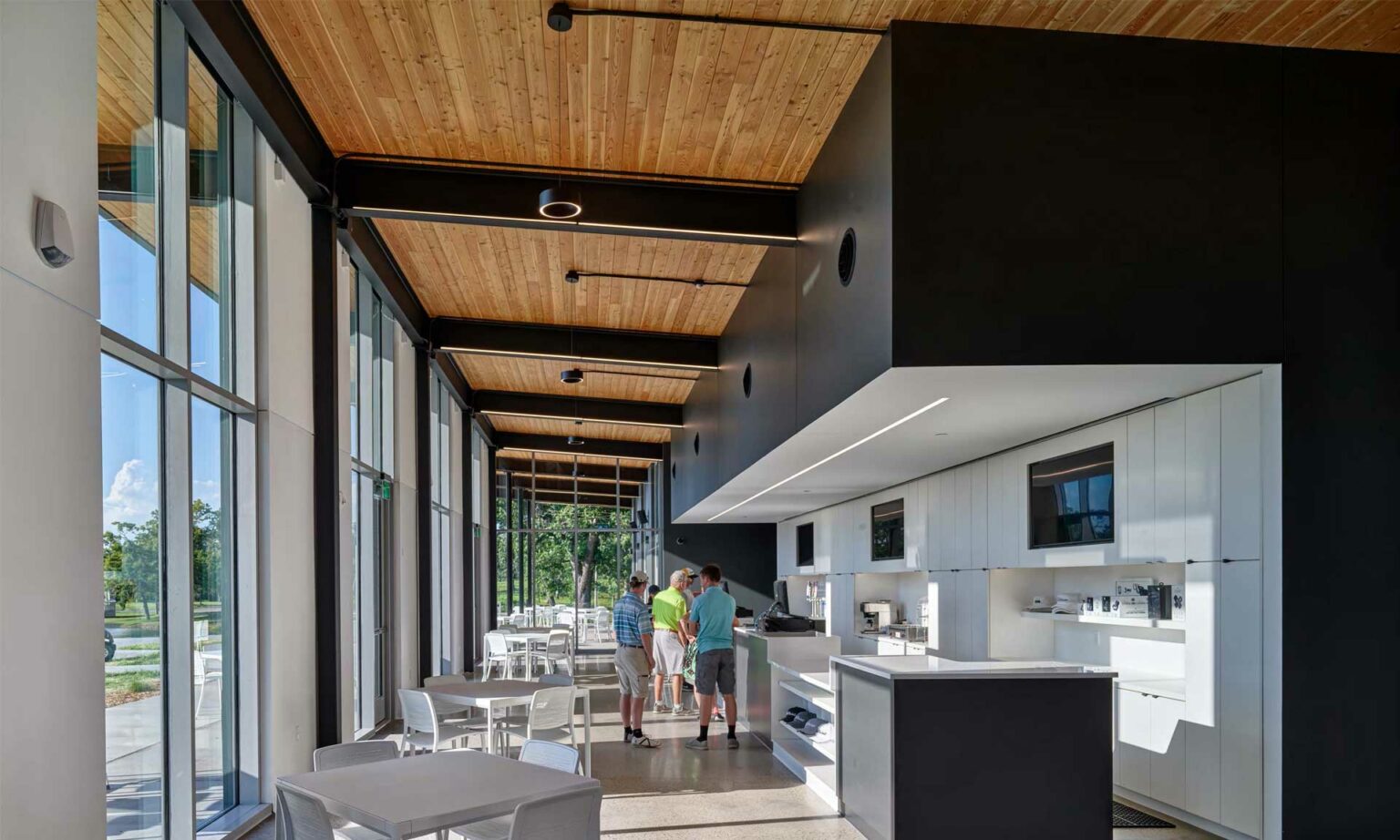 Ellis Golf Course Clubhouse - WoodWorks | Wood Products Council