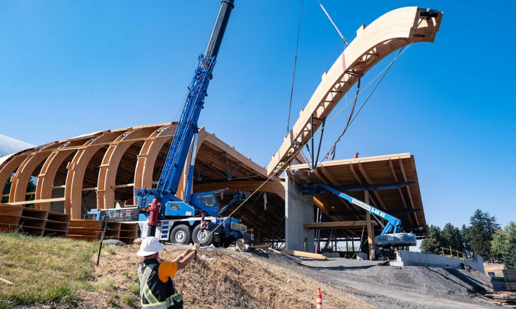 Idaho Central Credit Union Arena - WoodWorks | Wood Products Council