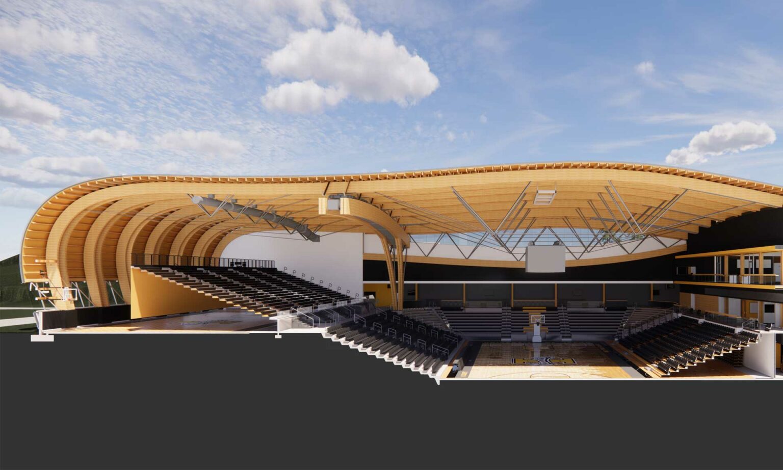 Idaho Central Credit Union Arena - WoodWorks | Wood Products Council