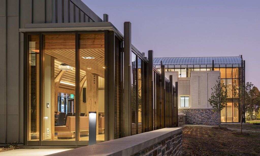 Karsh Alumni and Visitors Center, Duke University - WoodWorks | Wood ...