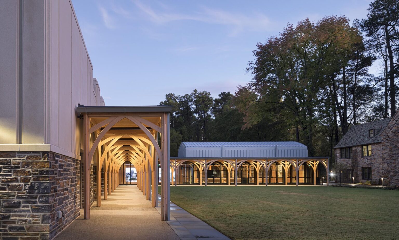 Karsh Alumni and Visitors Center, Duke University - WoodWorks | Wood ...