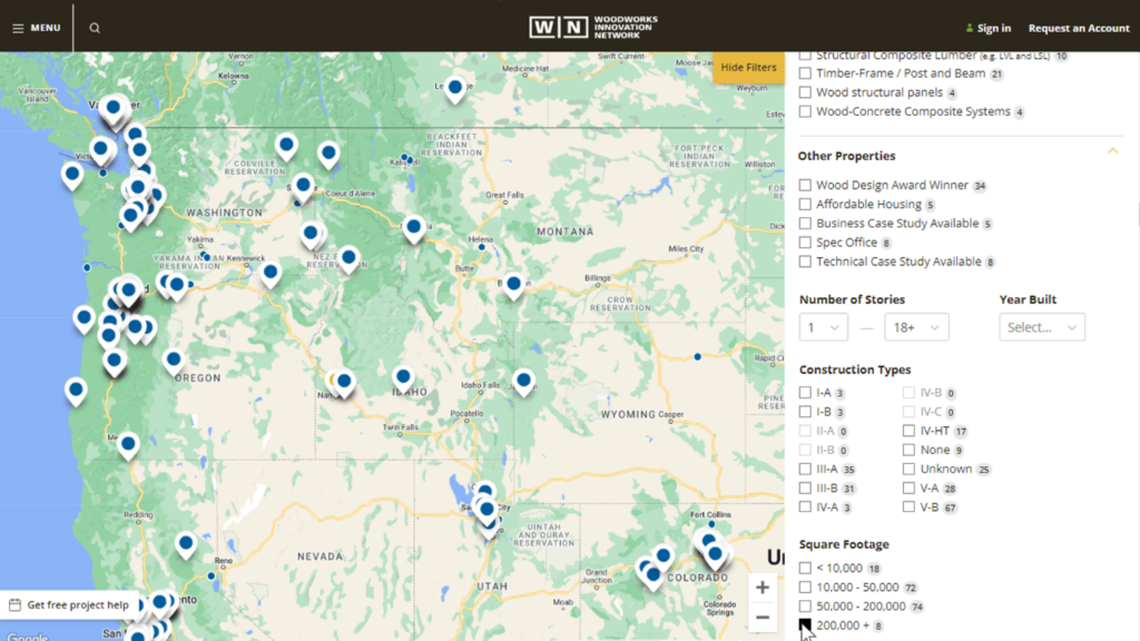 Mapping Mass Timber - WoodWorks | Wood Products Council